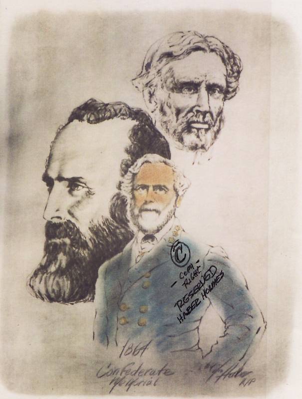 1864 Confederate Memorial Lithograph | The Dixie Project at Christogenea